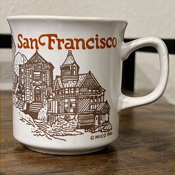 Mico | Dining | Vintage 98 Mico San Francisco Coffee Mug | Poshmark